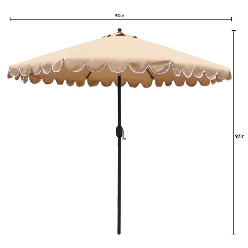 Arlmont & Co. Ogunquit 106'' Market Umbrella & Reviews | Wayfair